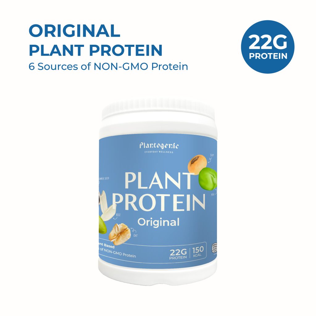 Original Plant Protein โปรตีนพืชพร้อมชงรสออริจินอล – PLANTOGENIC